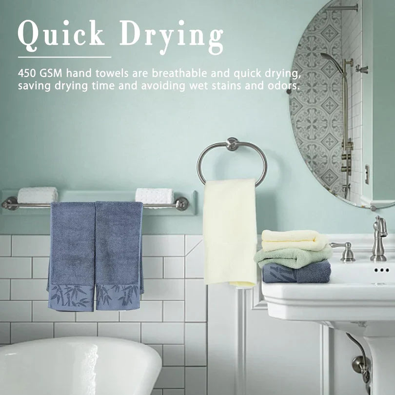 Ultra-Soft Bamboo Hand Towels for Everyday Use | SEISSO