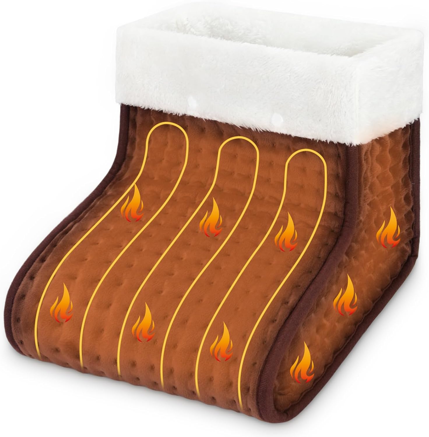 AU Plug – Double-Speed Heating Foot Warmer, 10 Heat Levels, 3 Timers ...